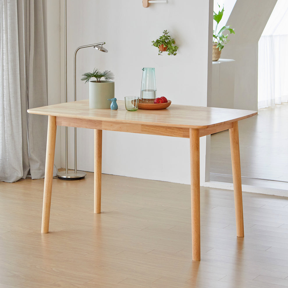 Livinia Home Furniture | Aslan 47" Wooden Dining Table